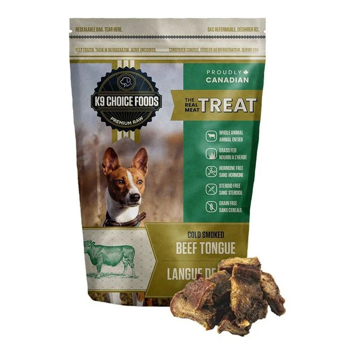 Cold Smoked Beef Tongue Treat -227g – Modern K9