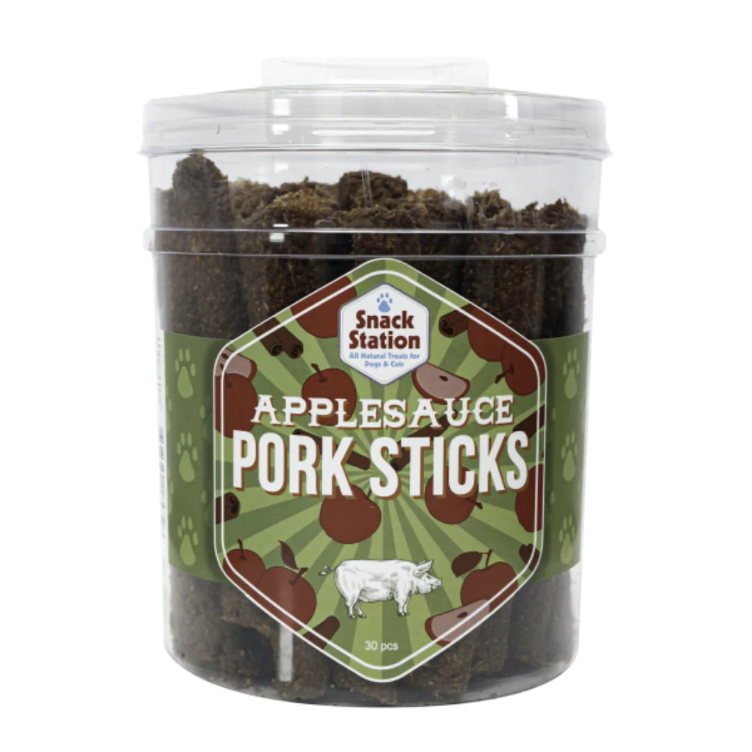 Snack Station - Applesauce Pork Sticks – Modern K9